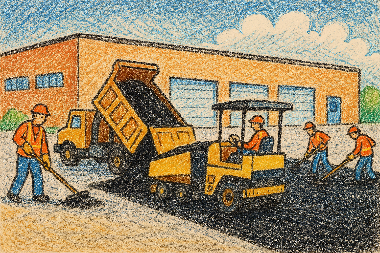 Commercial Asphalt Paving